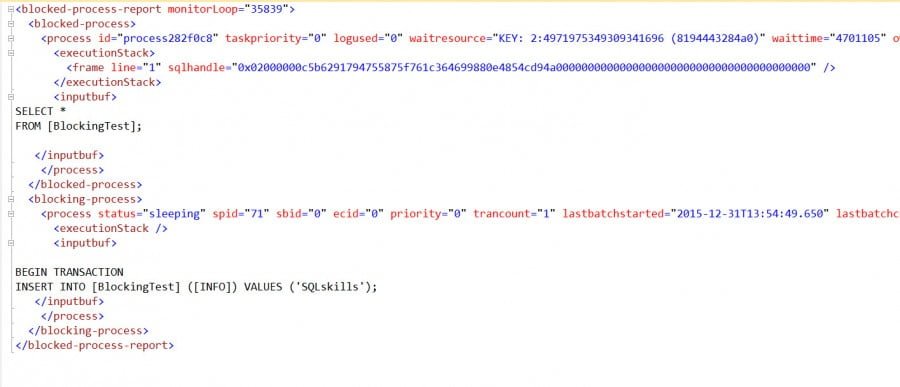 Capture Blocking Information with Extended Events and the Blocked ...