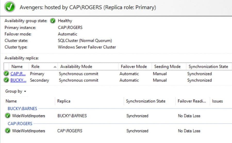 Different Query Store Settings for a Database in an Availability Group ...