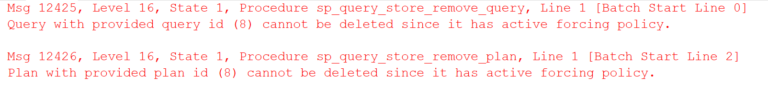 Remove Data from Query Store - Erin Stellato