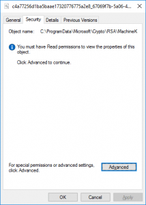 Keyset Does Not Exist - Add-ClusterNode - Jonathan Kehayias